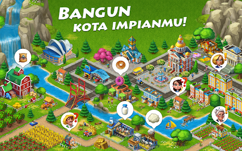 夢想小鎮 - PC電腦玩手遊 - 夜神手機模擬器