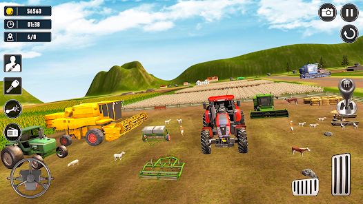 Offline Tractor Farming Games - PC電腦玩手遊 - 夜神手機模擬器