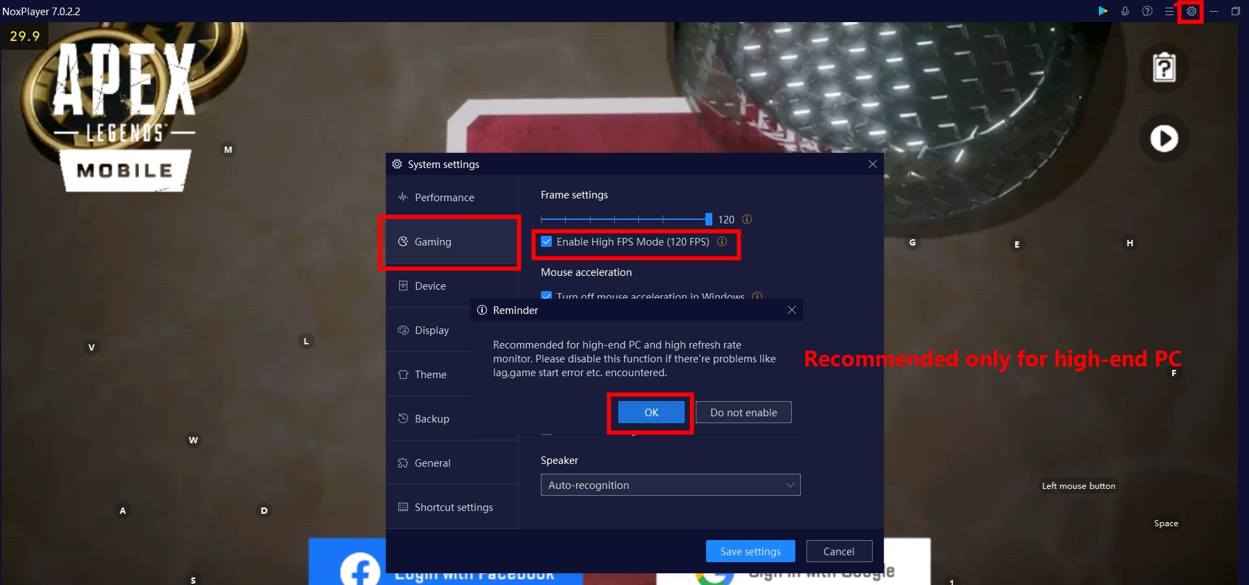 How to Customize Keyboard Mapping for Apex Legends Mobile on NoxPlayer ...