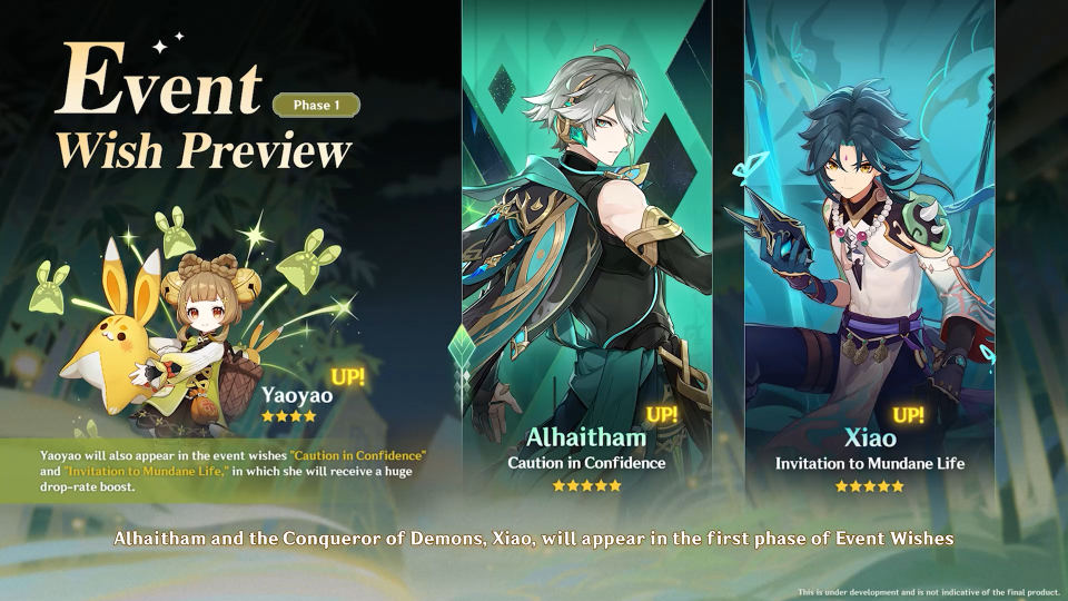 【Genshin Impact】สิ่งที่ผู้เล่นควรรู้เกี่ยวกับแพทซ์เกนชิน 3.4 🎇เทศกาล ...
