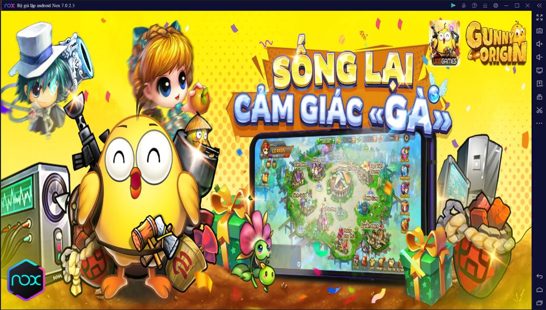 GUNNY ORIGIN: HƯỚNG DẪN CANH GÓC BẮN CHUẨN HẠ GỤC MỤC TIÊU | NoxPlayer