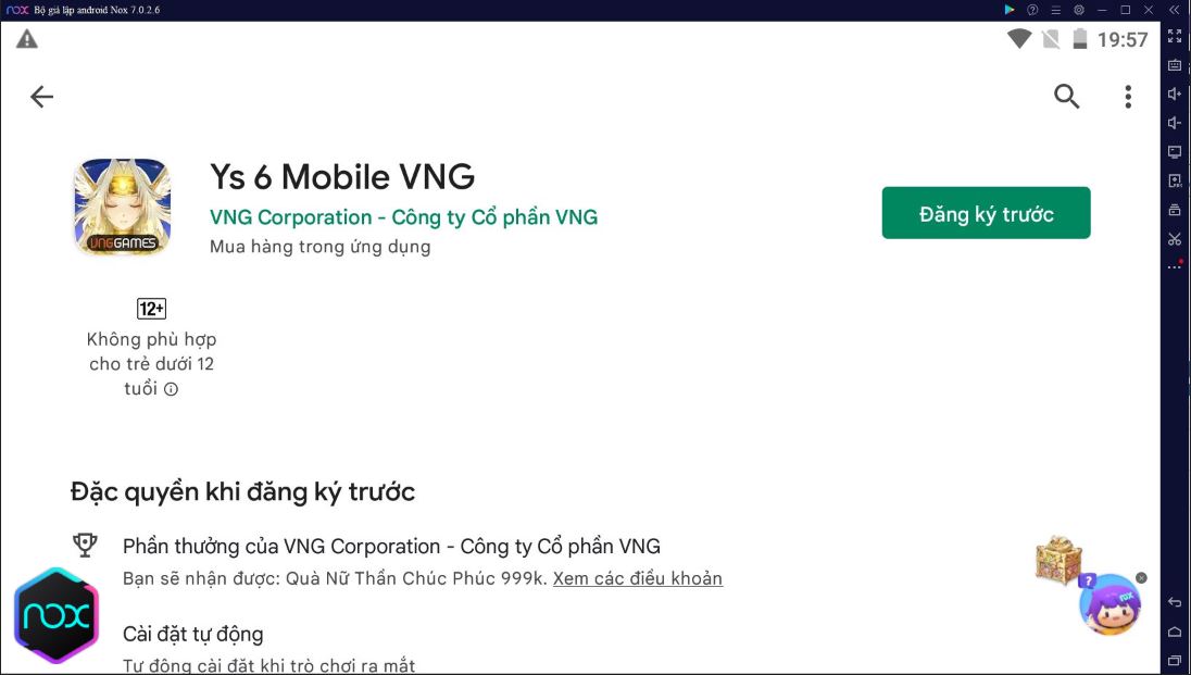TẢI VÀ CHƠI YS6 MOBILE TRÊN MÁY TÍNH CÙNG GIẢ LẬP NOXPLAYER | NoxPlayer