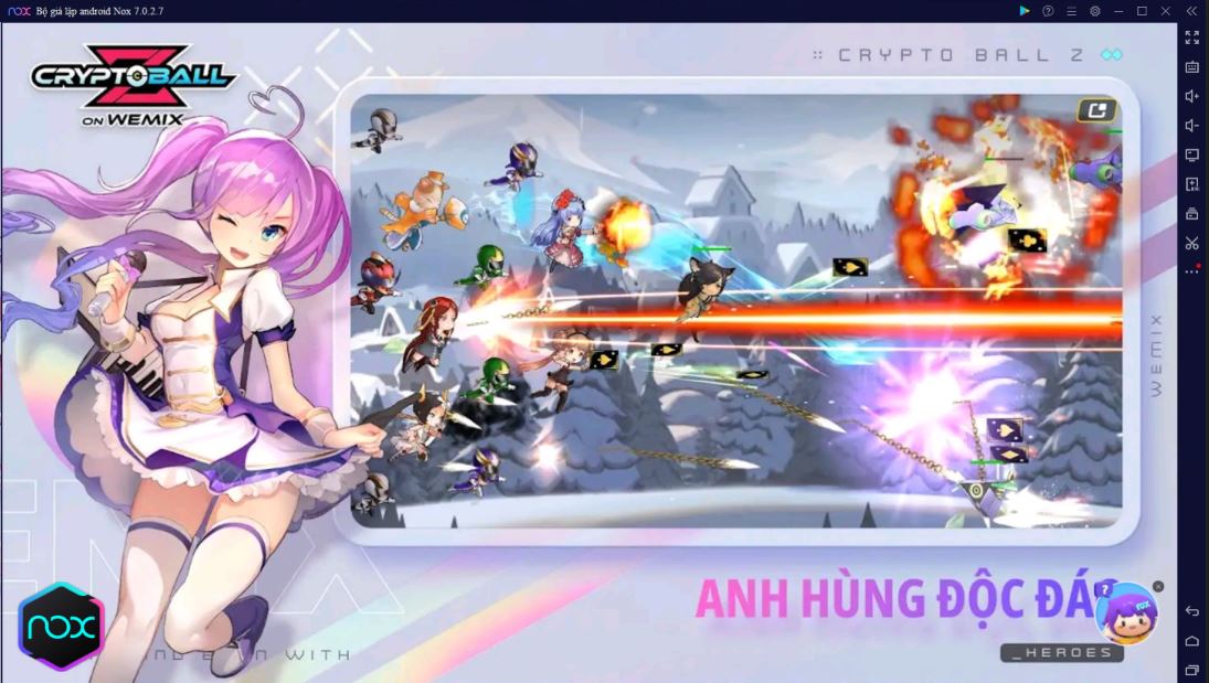 TẢI VÀ CHƠI GAME NFT CRYPTO BALL Z ON WEMIX TRÊN MÁY TÍNH CÙNG GIẢ LẬP ...