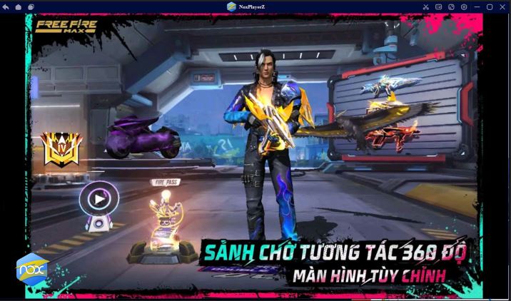 TẢI VÀ CHƠI FREE FIRE MAX TRÊN MÁY TÍNH/PC CÙNG NOXPLAYERZ | NoxPlayer