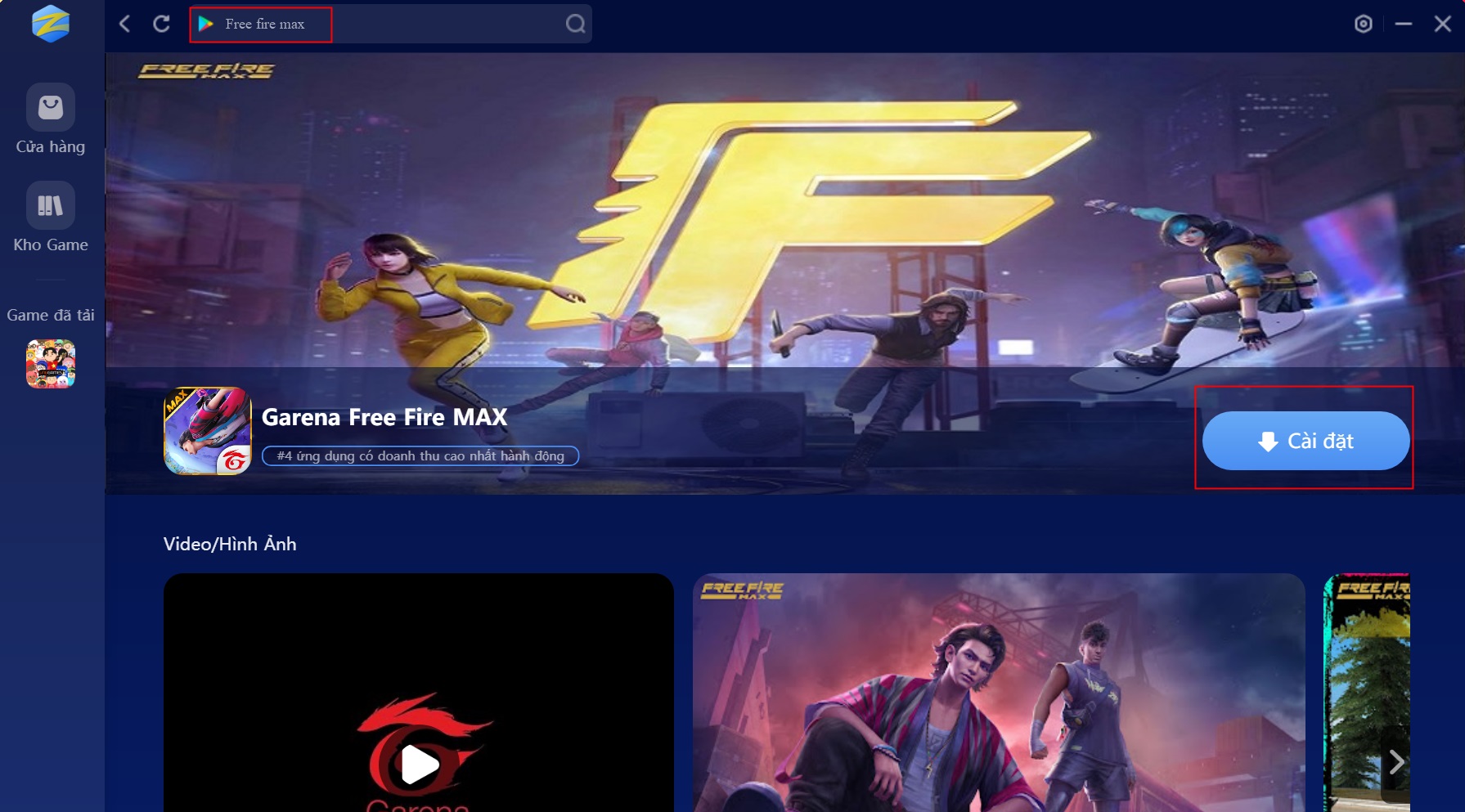 TẢI VÀ CHƠI FREE FIRE MAX TRÊN MÁY TÍNH/PC CÙNG NOXPLAYERZ | NoxPlayer