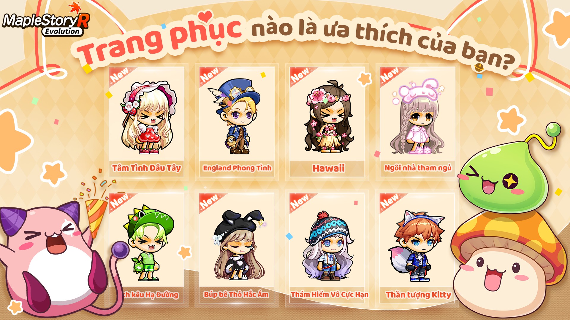 Trải nghiệm game MapleStory R: Evolution trên máy tính/PC | NoxPlayer